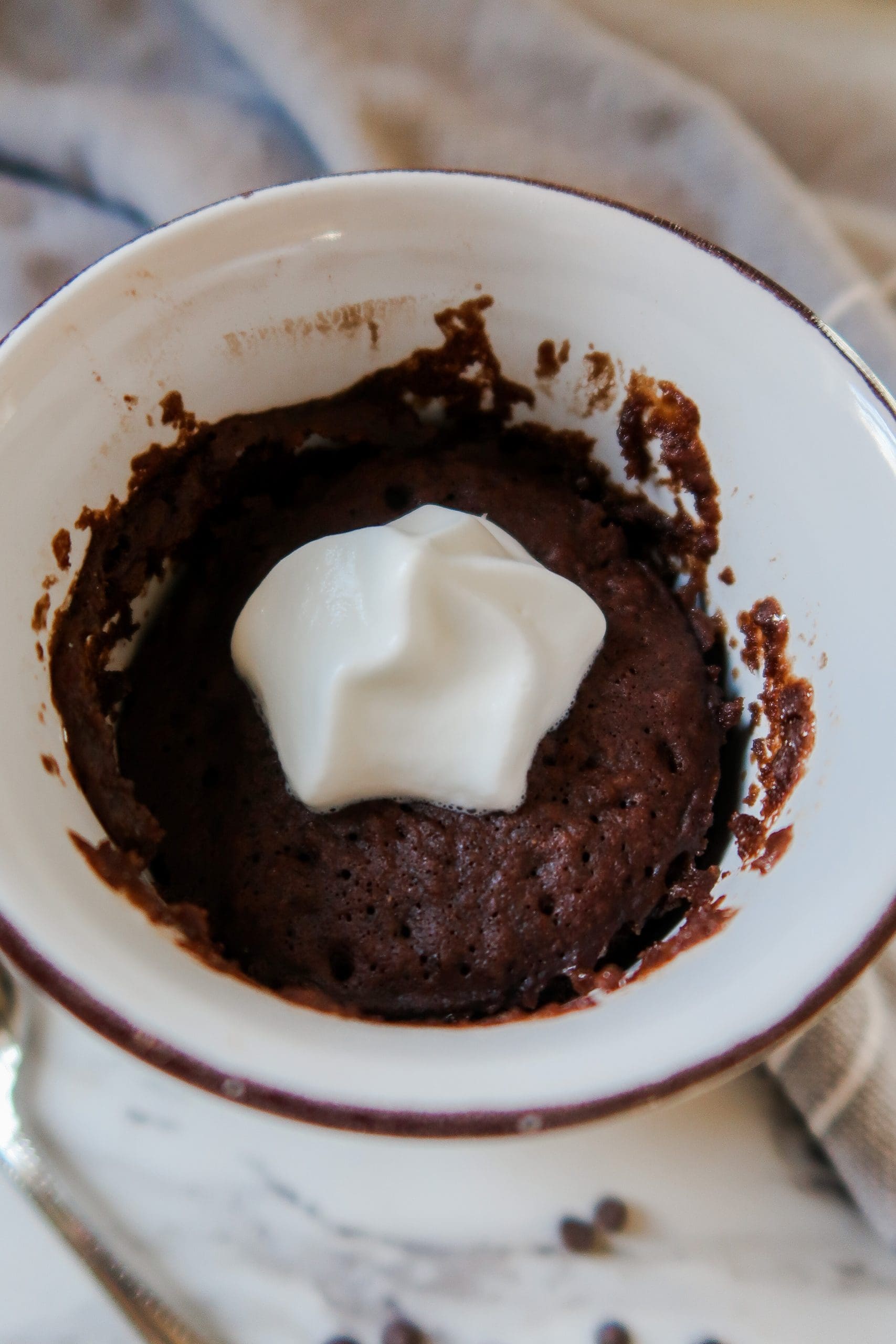 Chocolate Mug Cake - Gluten Free Mug Cake Recipe, Vegan