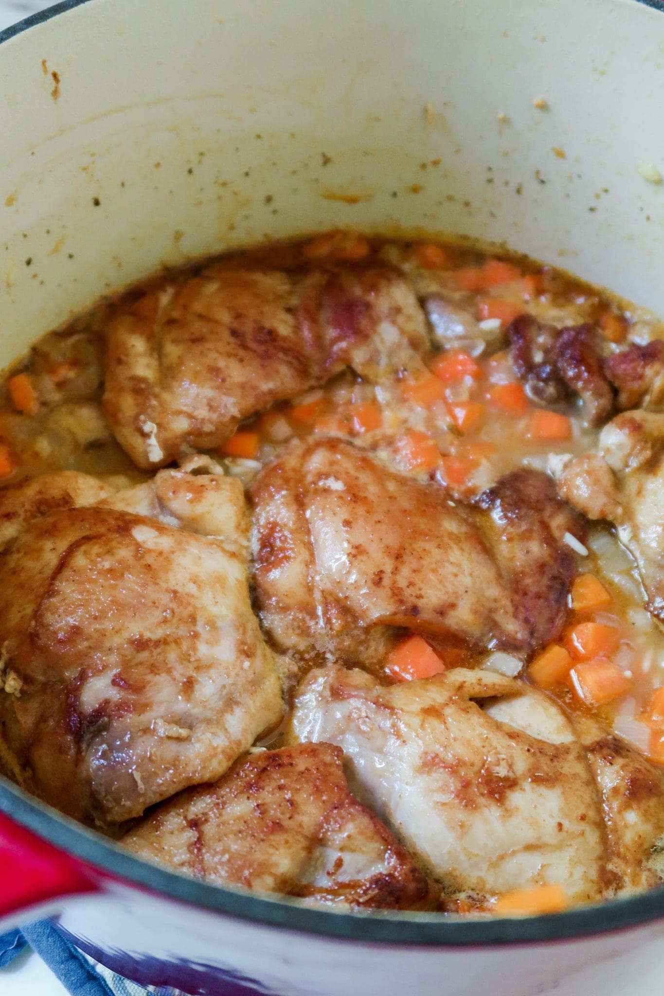 Chicken And Rice With Peas And Carrots | Easy 60 Minute Meal